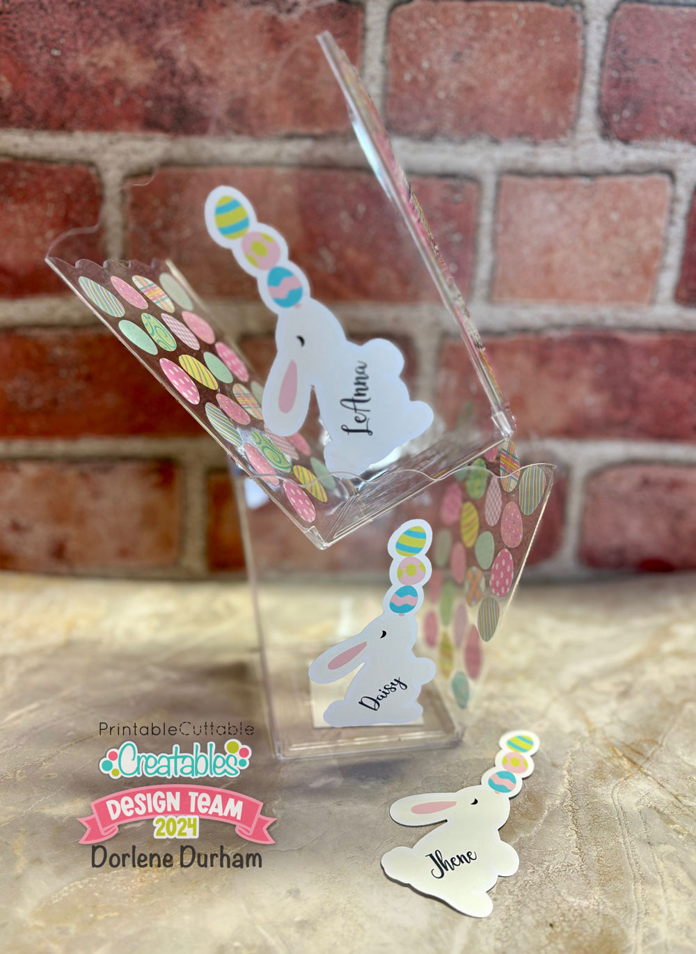 DIY Easter Name Labels