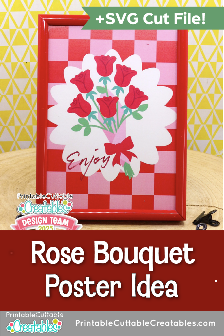 Rose Bouquet Poster Idea