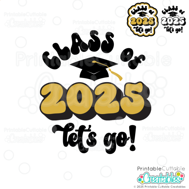 Graduation SVG Files - Silhouette & Cricut SVG Files