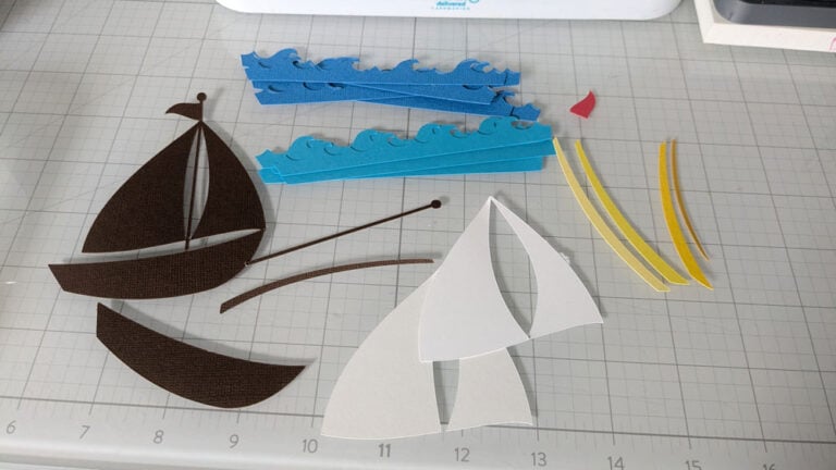 Summer Sailboat Card Craft