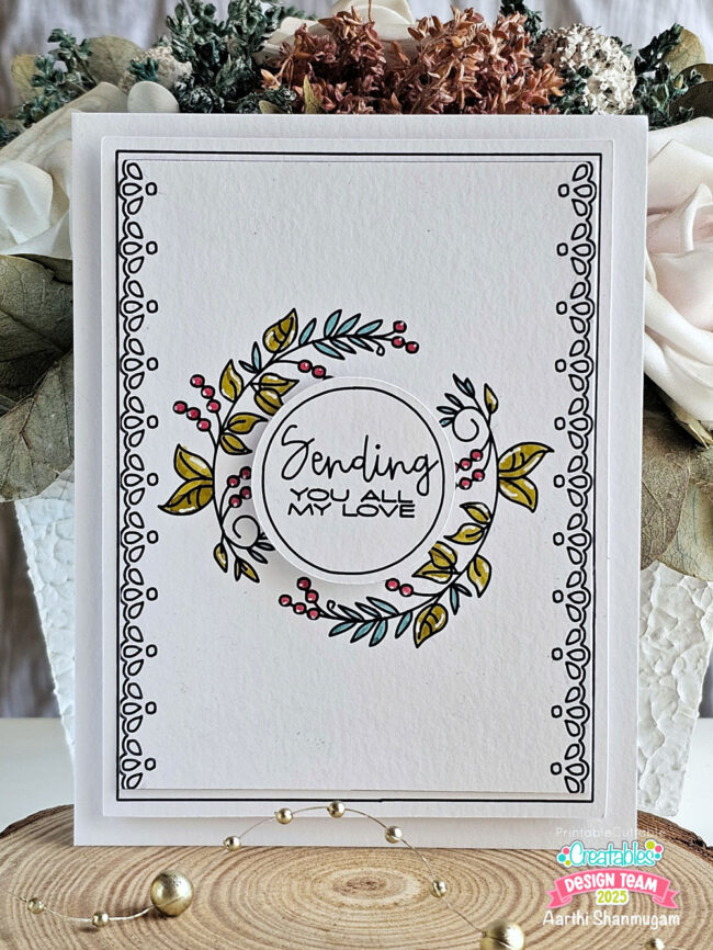 Easy Lace Border Card Inspo