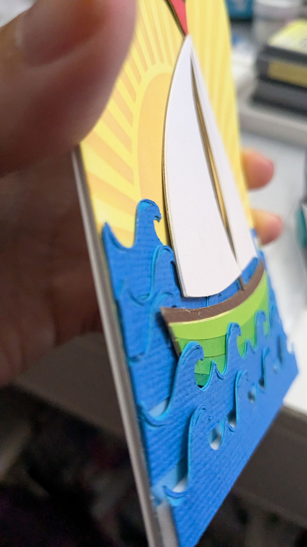 Summer Sailboat Card Craft