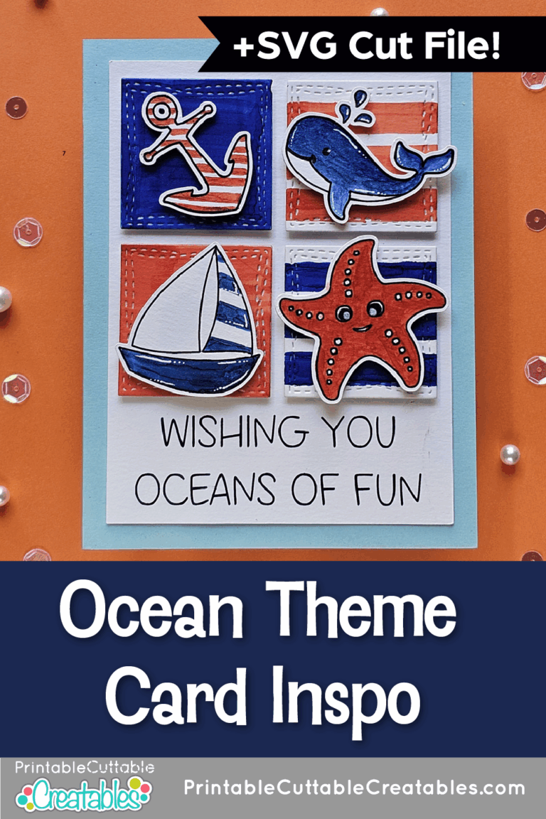 Ocean Theme Card Inspo