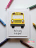 DIY School Bus Card Idea