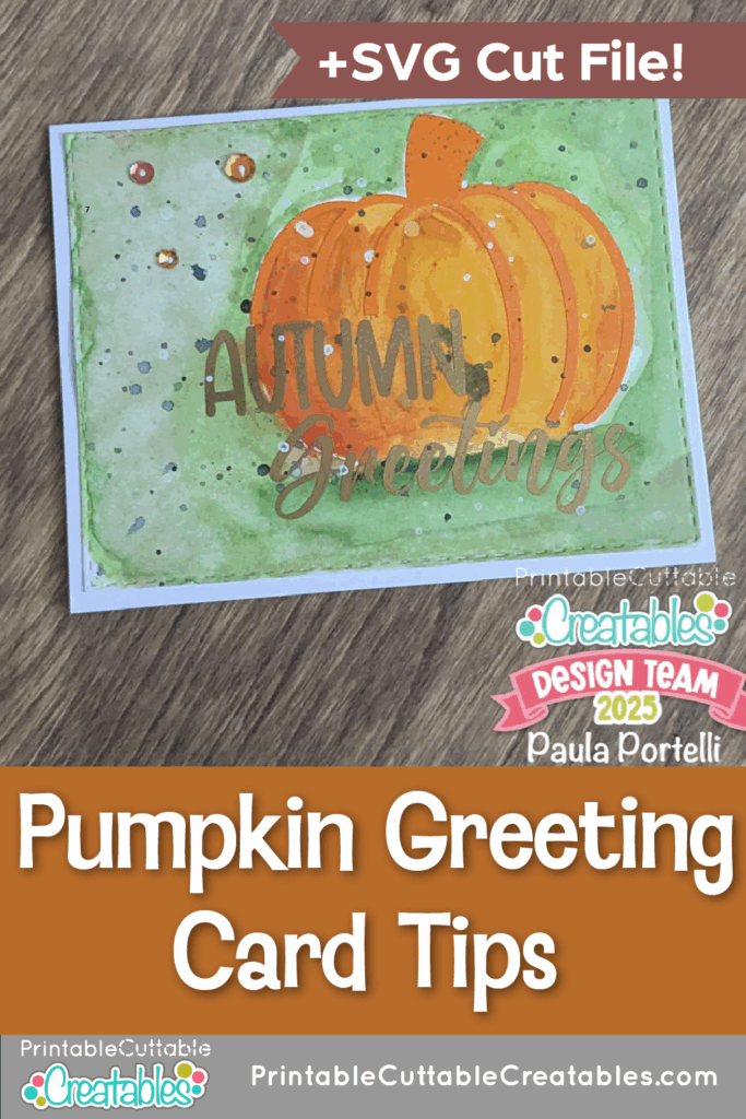Pumpkin Greeting Card Tips