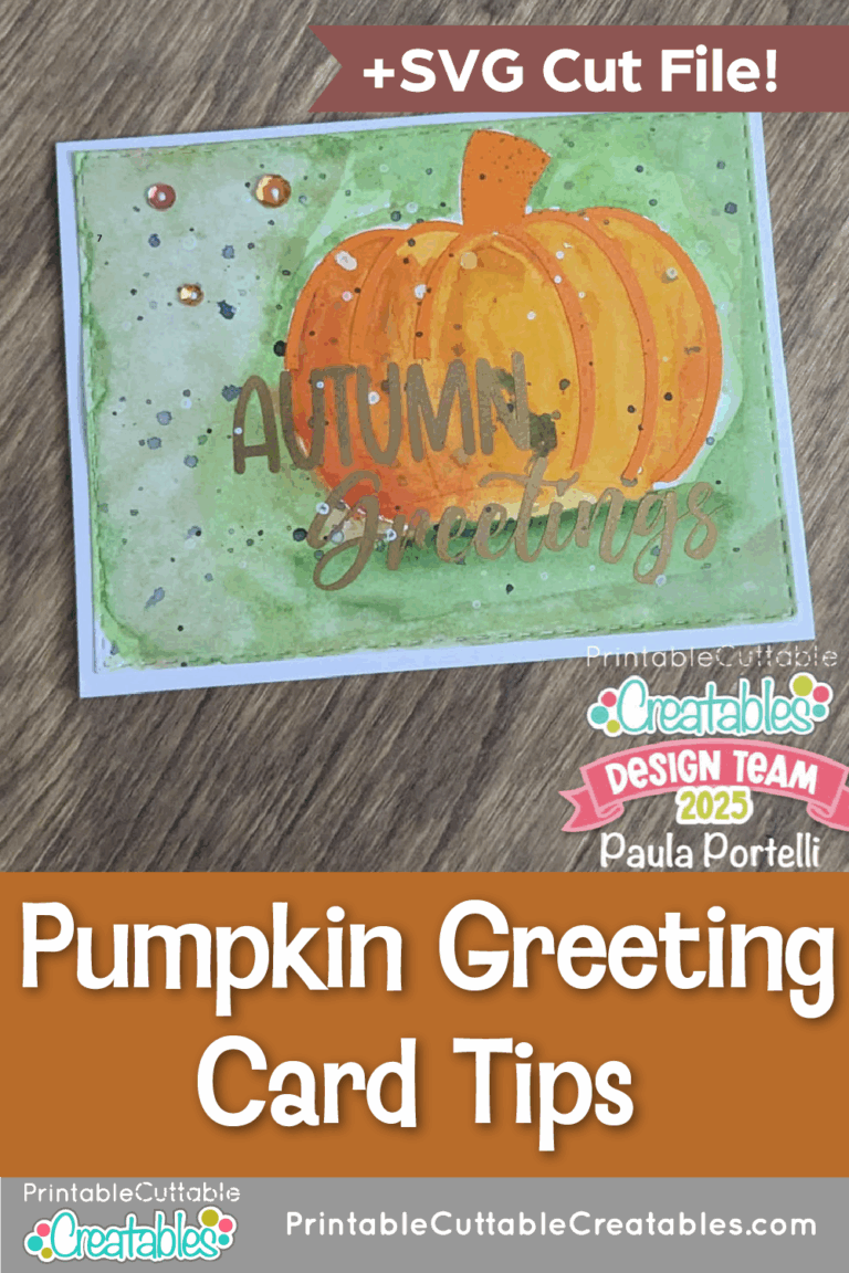 Pumpkin Greeting Card Tips