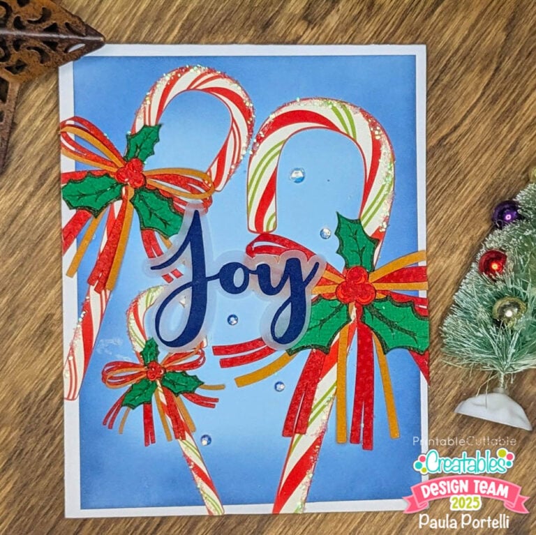 Joy Christmas Card Idea