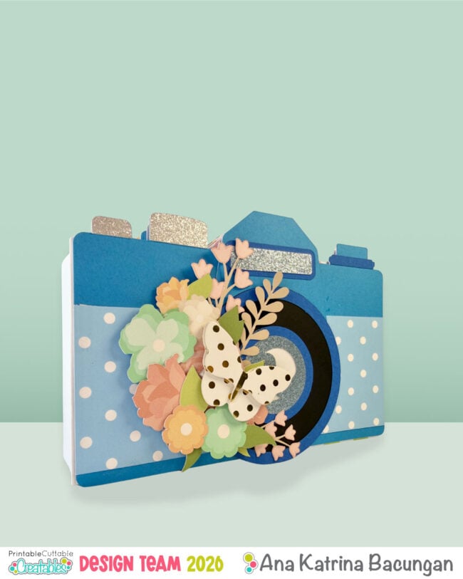Vintage Camera Mini Album